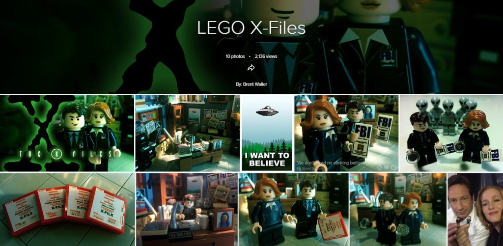 Brent Waller has shared and idea for a Lego X-Files set. I want to ...