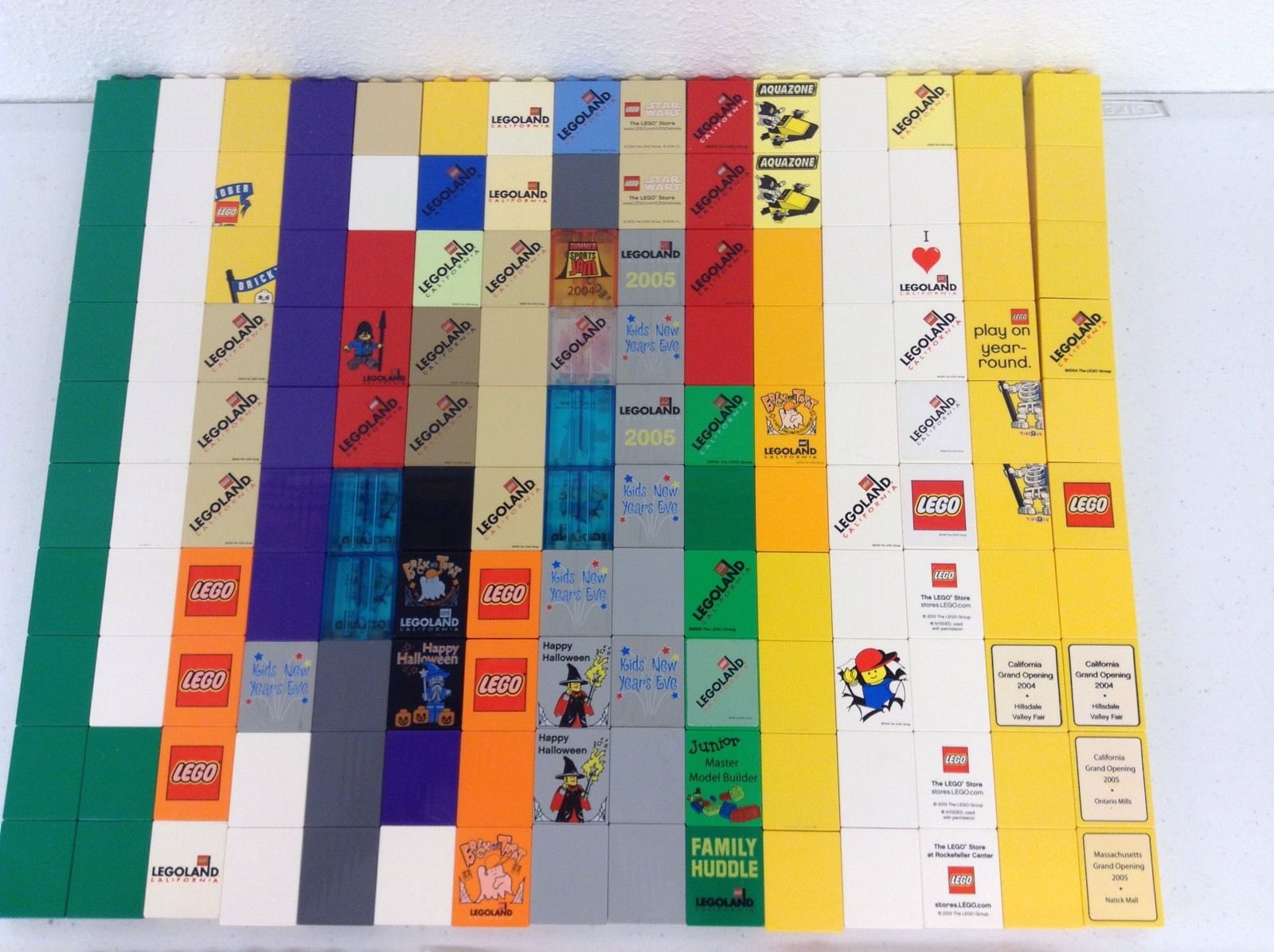 Start You own LegoLand and Star Wars Days Promo Bricks Collection ...