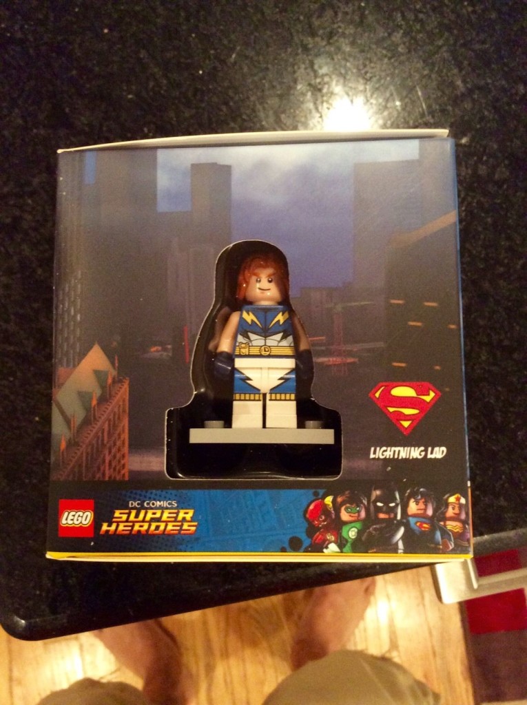 Lego DC Comic Cosmic Boy to go with Lightning Lad - Minifigure Price Guide