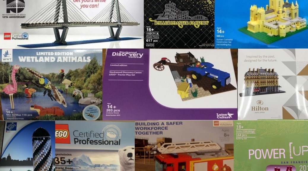 Lego Certified Professional Sets That I know of Plus the Roller Coaster ...