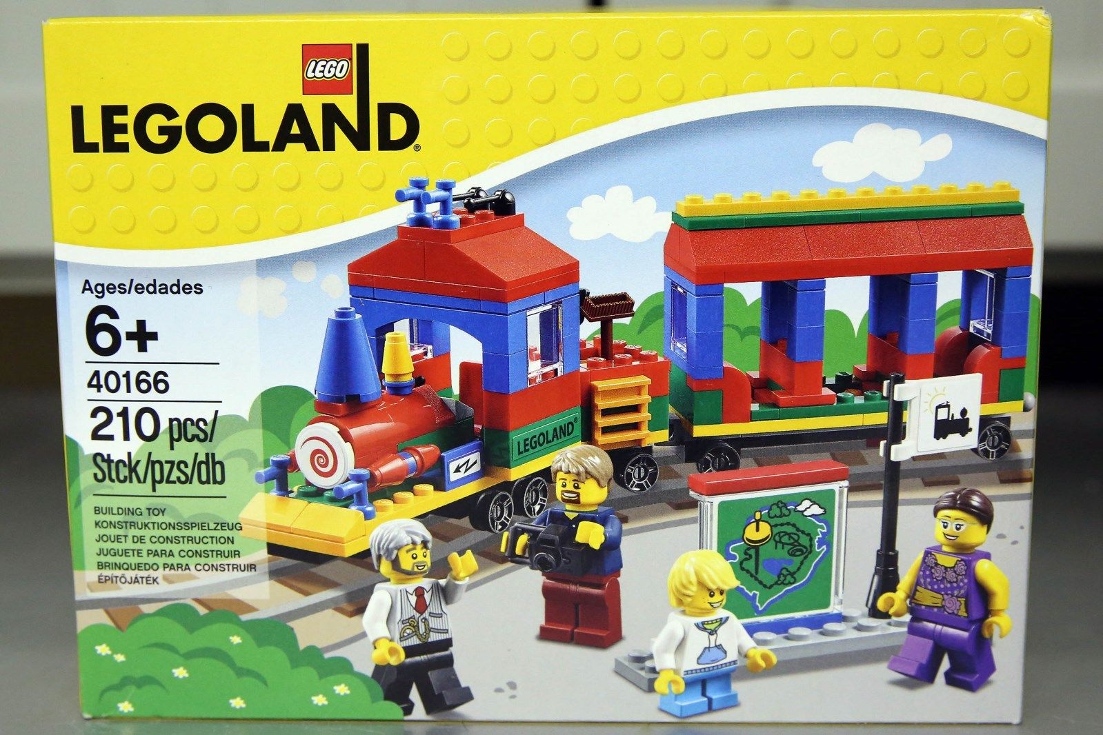 New Exclusive Legoland Lego Train Set 40166 - Minifigure Price Guide