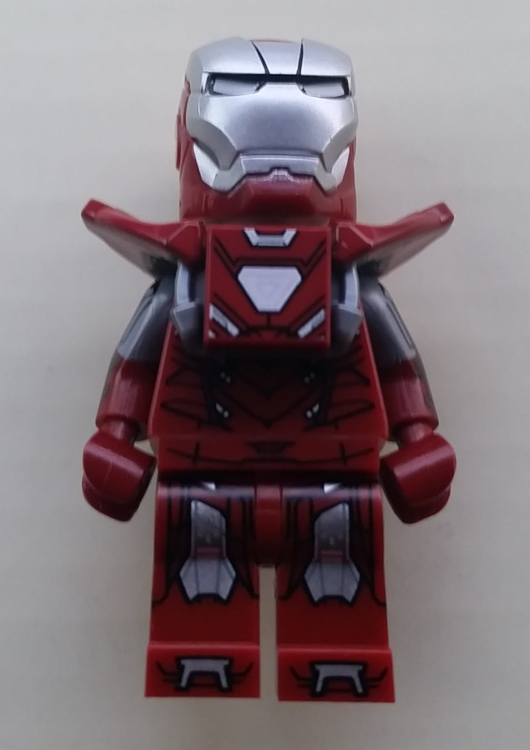 Lego Exclusive Silver Centurion Iron Man Polybag Minifigure from ...