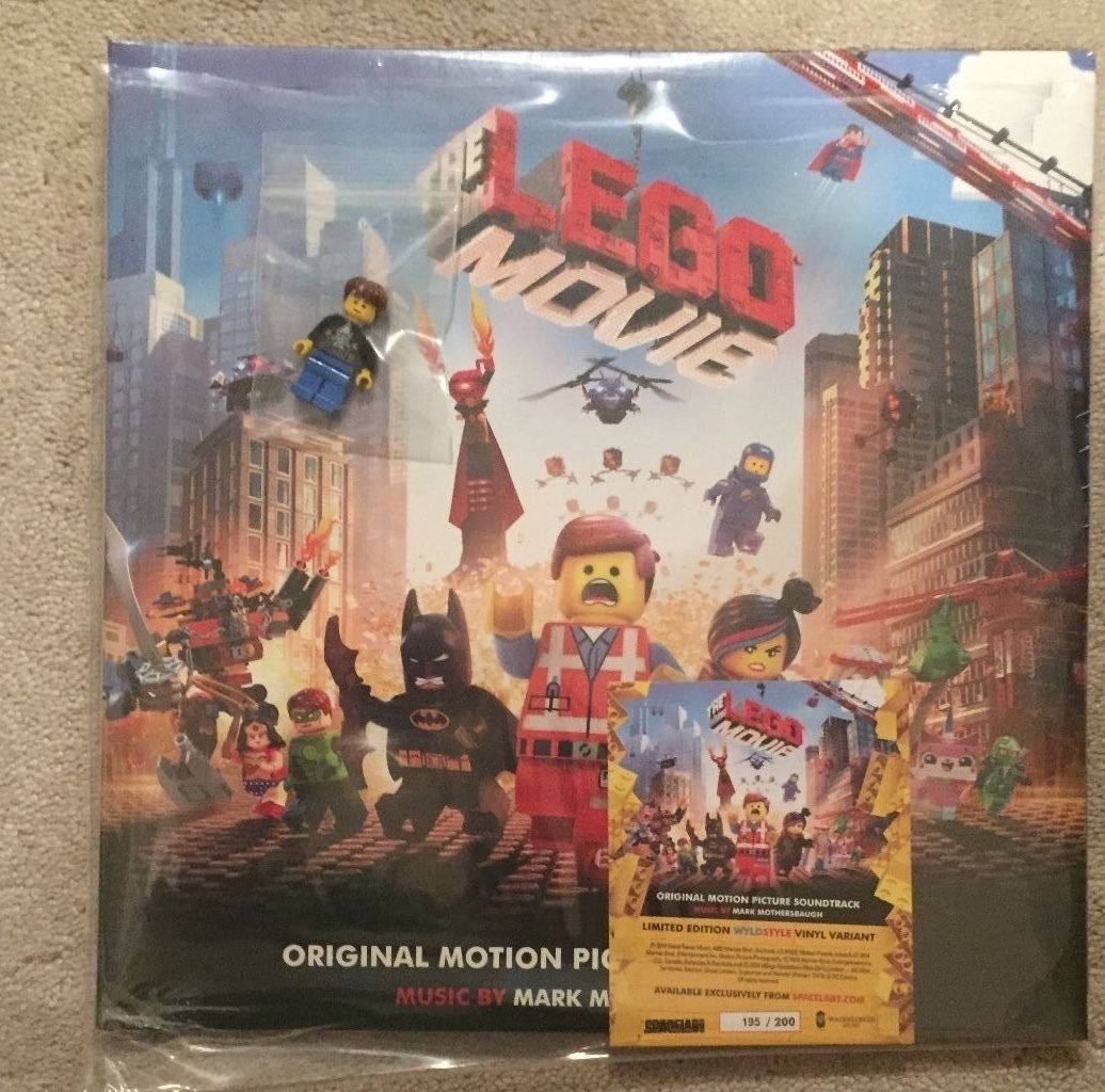 Exclusive SPACELAB9 Lego Minifigure with The LEGO Movie Soundtrack ...