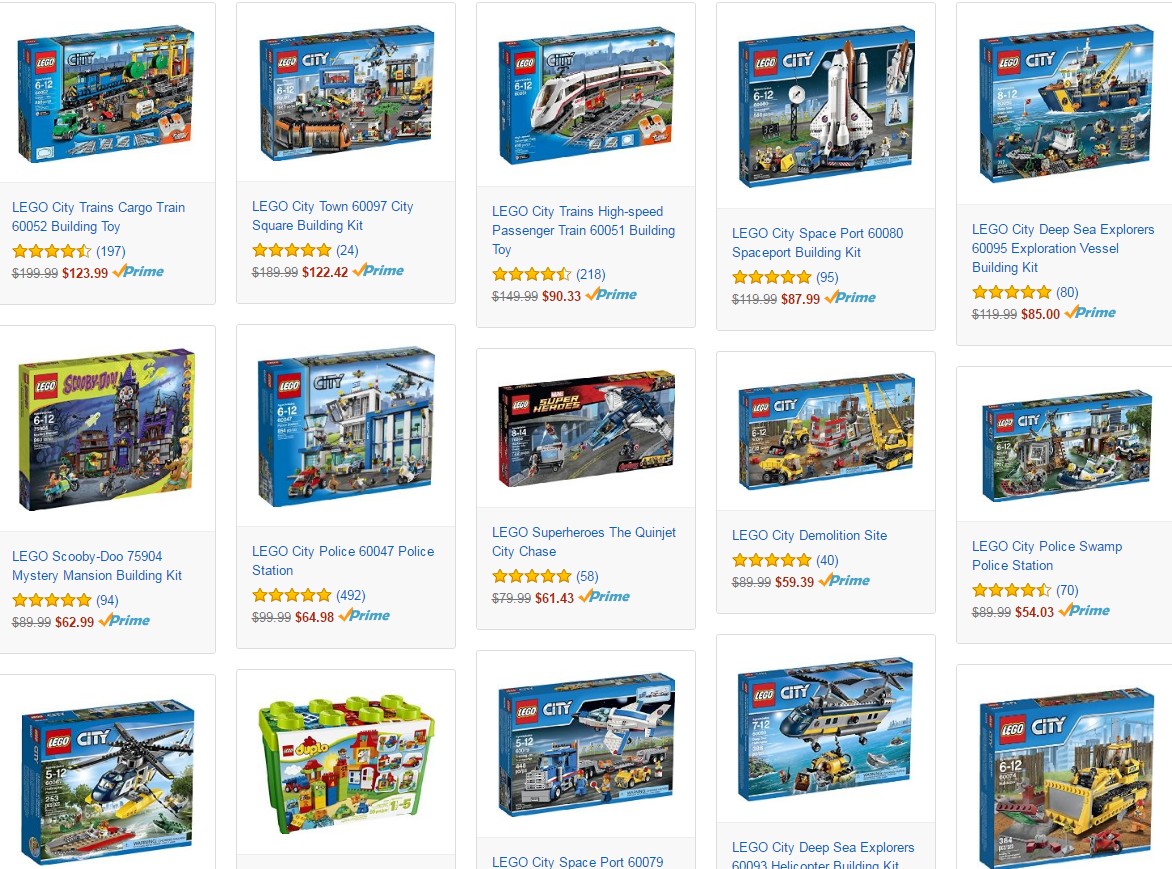 Amazon 150 Lego sets are 20 Percent or more off starting today ...