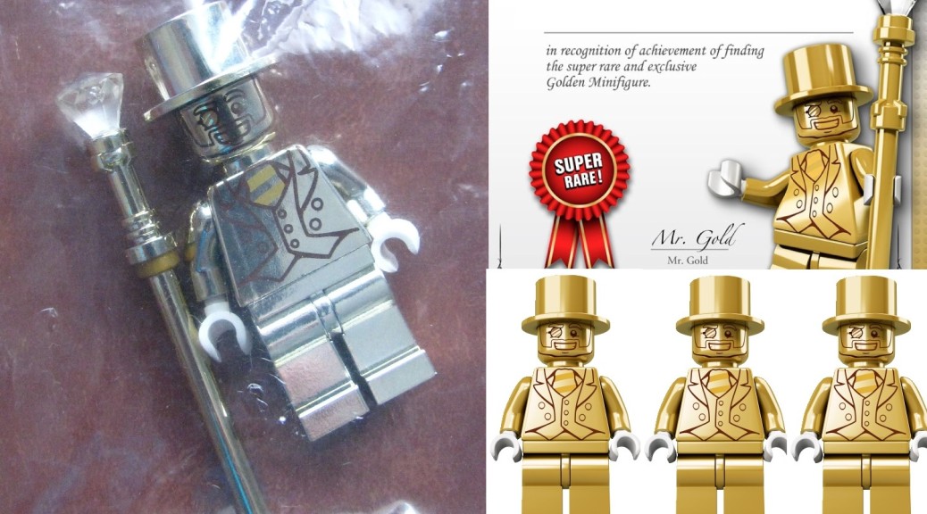 Four Lego Mr Gold Minifigures over on Amazon in the US - what are they ...
