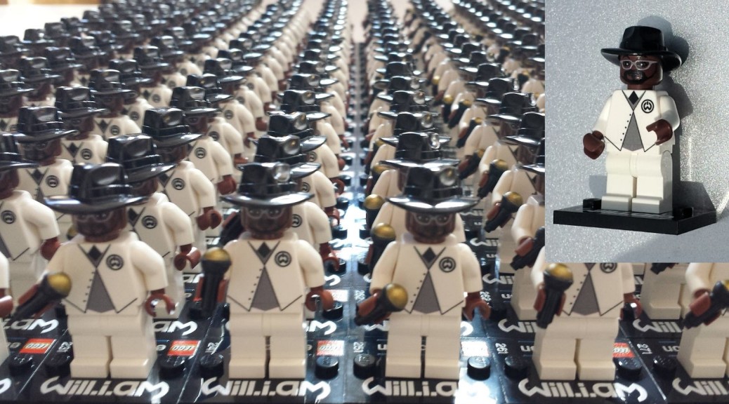 Official Lego Will.i.am Minifigure - No Kidding. This is real and will ...