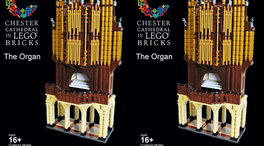 Lego Certified Professional Chester Cathedral Organ Set - Minifigure ...