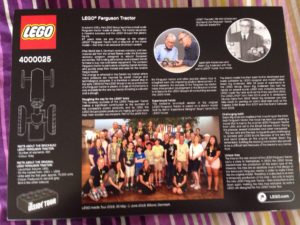 Lego 2018 Exclusive Inside Tour Ferguson Tractor 4000025 Set Revealed ...