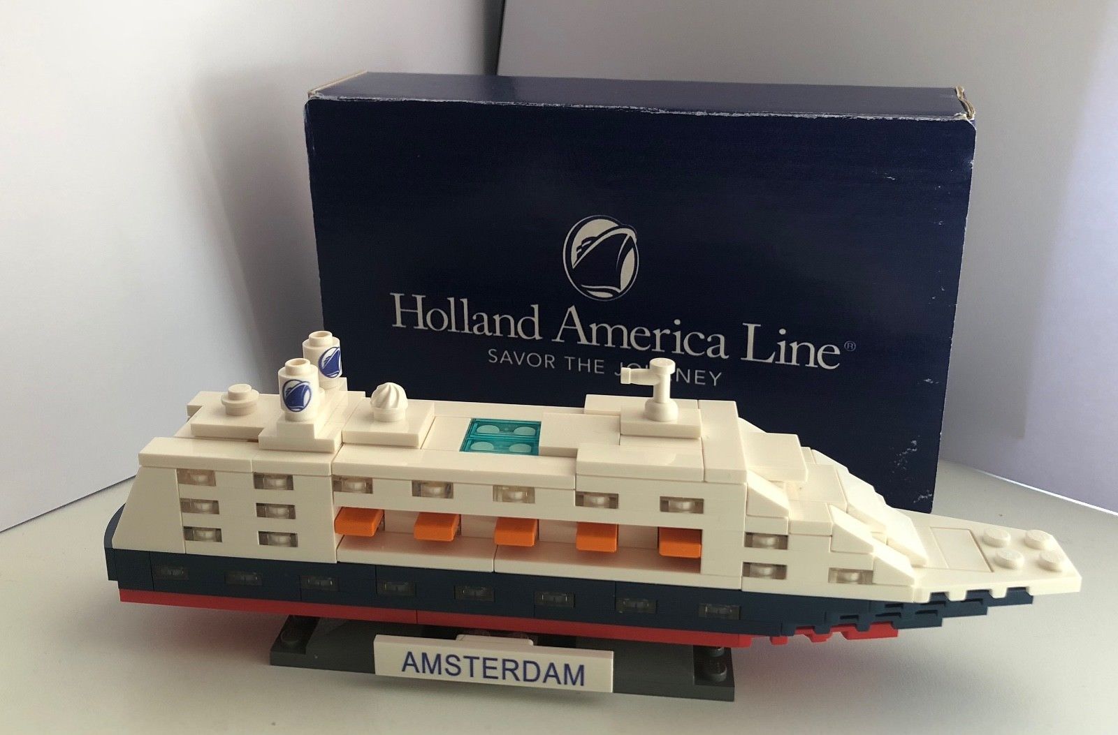 LEGO Certified Professional Holland America Collector Set MS Amsterdam ...