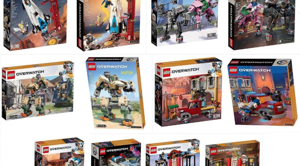 Full Reveal of Official Lego Overwatch Box Art and Sets 75971 75970 ...