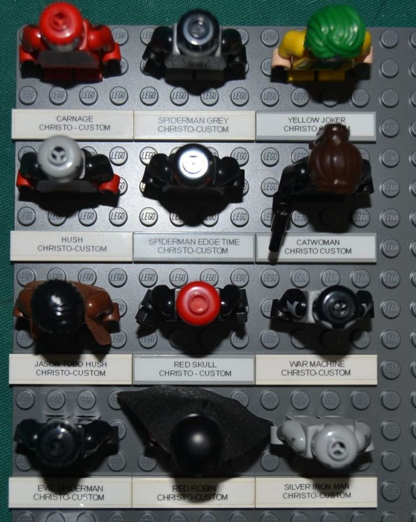 Reader is selling his custom Christo 7108 Minifigure Collection ...