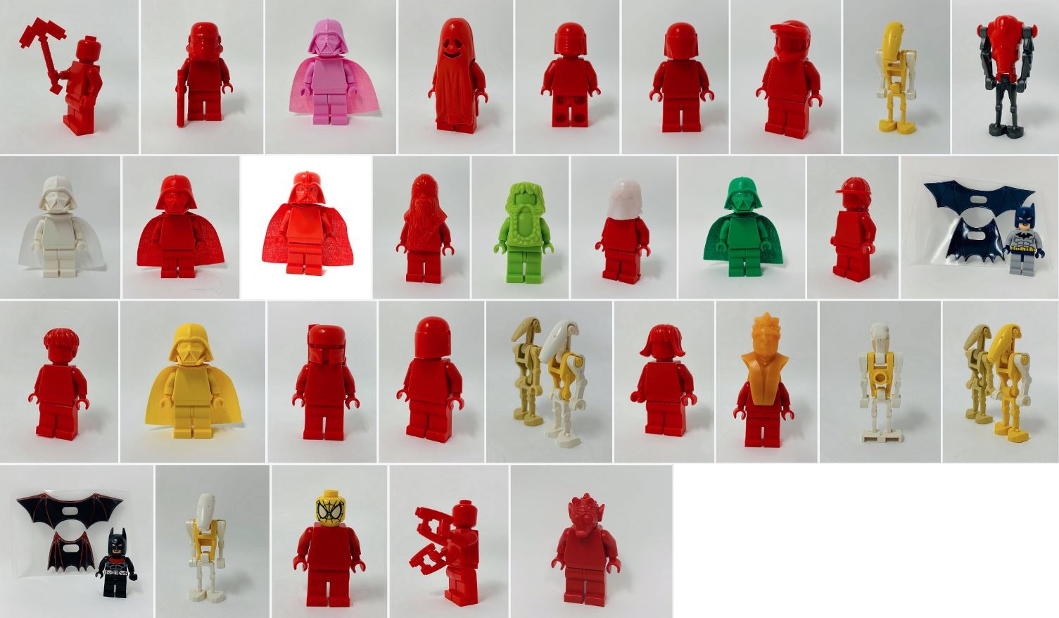 Large Collection of Prototype Minifigures over on eBay - Minifigure ...