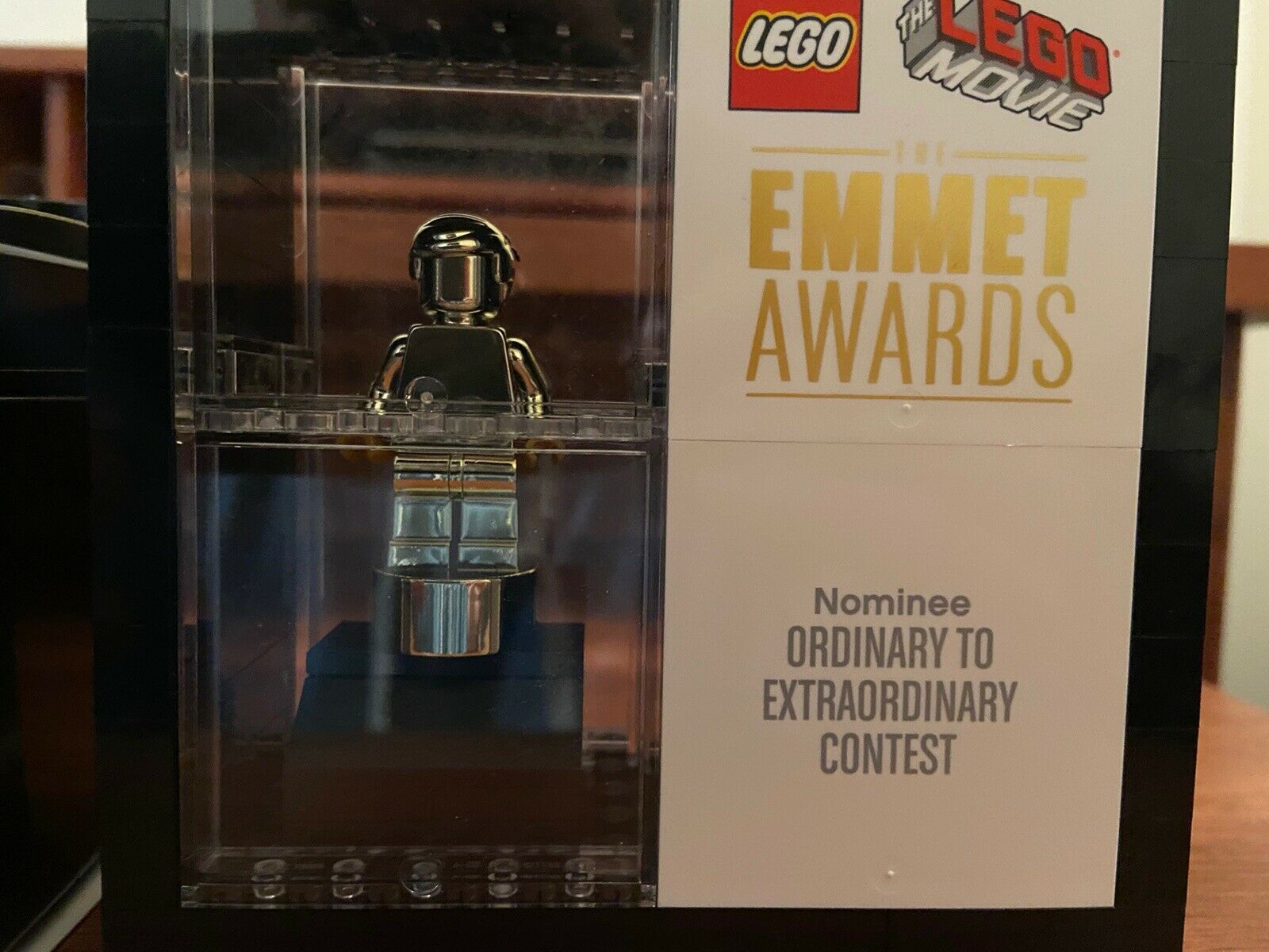 Lego Emmet Awards from 2014 - Limited to 33 of these minifigure statues ...