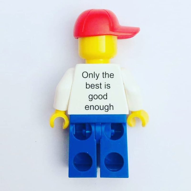 Lego Rare Engineering and Quality Department E&Q minifigure ...