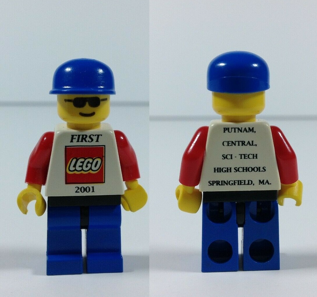 Rare First Lego League 2001 Putnam Springfield MA Minifigure ...