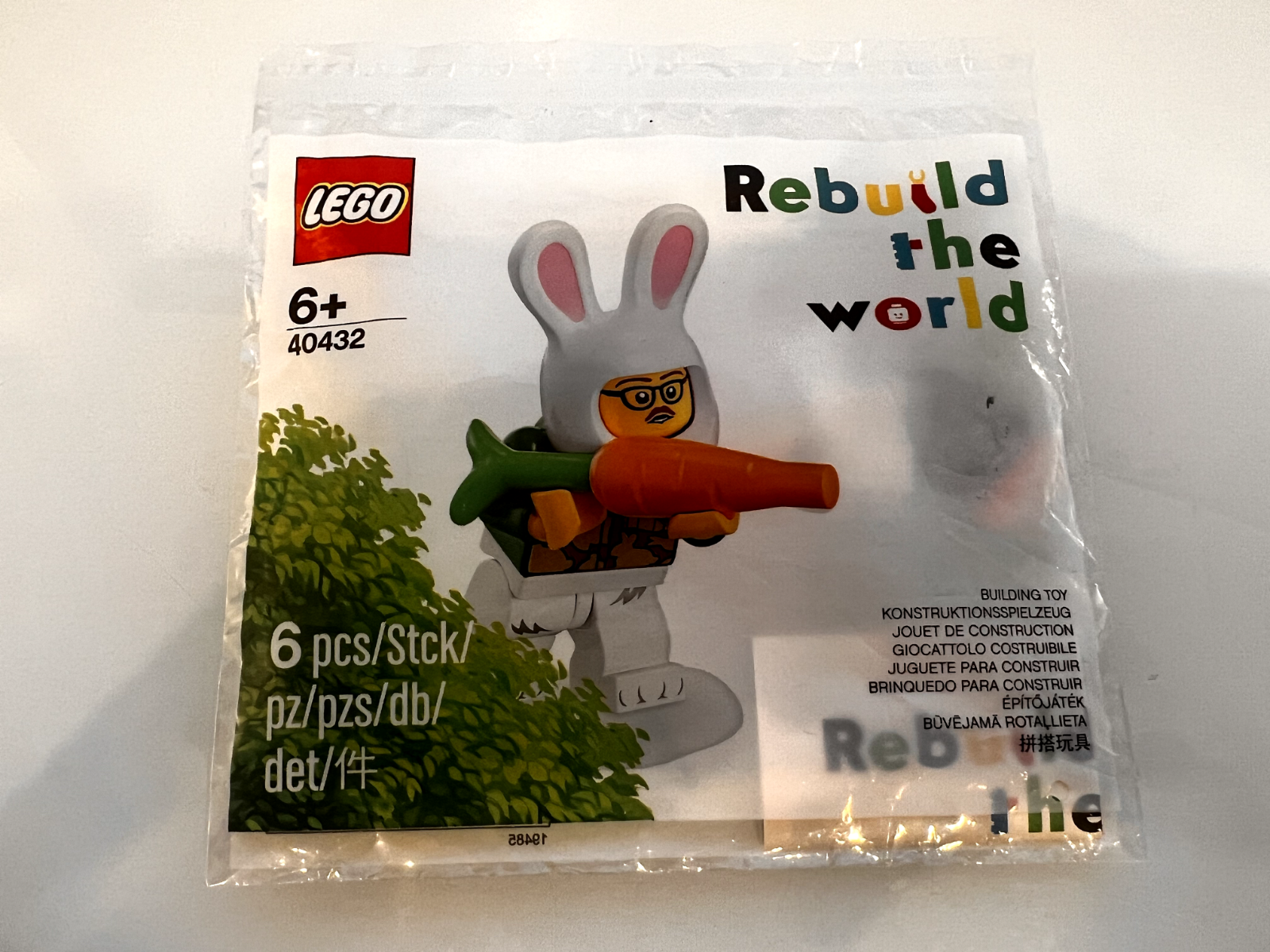LEGO 40432 Rebuild the World minifigure - rare unreleased - Minifigure ...